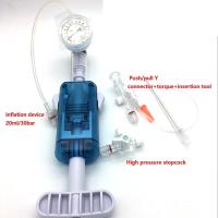 China Disposable Medical PTCA Balloon Inflation Device for sale