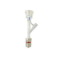 China Medica Y Connector Screw Push Pull Hemostasis Valve for sale