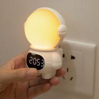 China 1- Modern Timer Spaceman Model Night Light Rechargeable LED for Kids' Room 105 PCs/Ctn for sale
