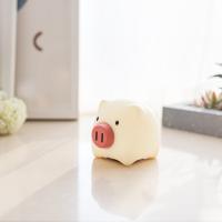 China Support Dimmer Infant Piggy Night Light with Adjustable Brightness and Touch Control for sale