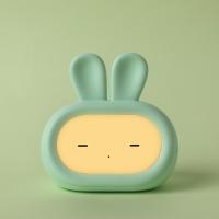 China ABS Rabbit Alarm Clock in Customized Cartoon Style for Model Fashion Bedroom Table for sale