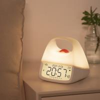 China Back to School Lovely and Sweet Orange Dot Portable Clock for Fashionable Bedroom for sale