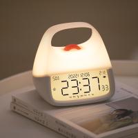 China Back to School Lovely and Sweet Orange Dot Portable Clock for Fashionable Bedroom for sale