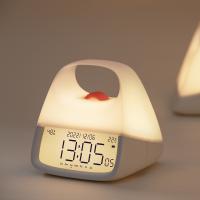 China Back to School Lovely and Sweet Orange Dot Portable Clock for Fashionable Bedroom for sale