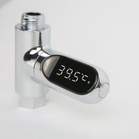China Revolutionize Your Bathroom with Self-Generating LED Display Water Temperature Gauge for sale