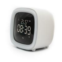 China Modern Cute Kids Quartz Alarm Clock with Night Light Digital Bedside Clock Inspired by TV Bedroom Design for sale