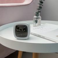 China Modern Cute Kids Quartz Alarm Clock with Night Light Digital Bedside Clock Inspired by TV Bedroom Design for sale