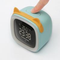China Modern Cute Baby Quartz Alarm Clock with Night Light Digital Bedside Clock for Kids Inspired Design Similar to TV Girls' Bedroom for sale