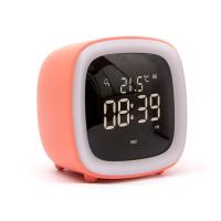 China Modern Cute Baby Quartz Alarm Clock with Night Light Digital Bedside Clock for Kids Girl's Bedroom TV Inspired Design for sale
