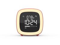 China Modern Cute Baby Quartz Alarm Clock with Night Light Digital Bedside Clock for Kids Girl's Bedroom TV Inspired Design for sale