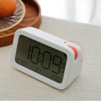 China Orange Dot Clock Portable Mini Desk Clock For Back to School Motivity Type Quartz for sale