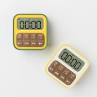 China Occasion Back to School Battery-Powered Table Clock Cube Fruit Timer for Bedroom for sale