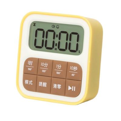 China Cube Fruit Timer Desktop Alarm Clock For Elegant Bedroom Decor Custom Made With ABS for sale