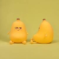 China Modern Latest Custom-Made Bedtime Companion Banana Night Light For Kids With Glow In The Dark Feature for sale