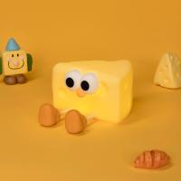 China Factory Direct Price Dimmable Touch Control And Color-Changing Cute Cheese Led Bedroom Night Light for sale