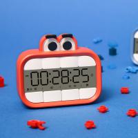 China Control Cute And Artistic Table Clock Big Mouth Timer For Back to School Decorations for sale