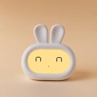 China New China Manufacturer Quaint And Whimsical Desk Clock Rabbit Alarm Clock For Bedroom for sale