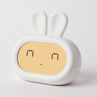 China New China Manufacturer Quaint And Whimsical Desk Clock Rabbit Alarm Clock For Bedroom for sale