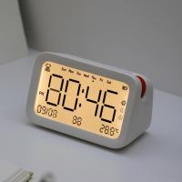 China Custom High Quality Children'S Cute Desk Clock Orange Dot Clock For Modern Bedrooms for sale