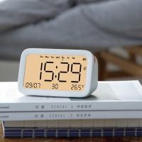 China Custom High Quality Children'S Cute Desk Clock Orange Dot Clock For Modern Bedrooms for sale