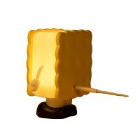 China Wireless Rechargeable Touch Sensor Color-Changing Led Cute Biscuit Bedroom Night Light for sale