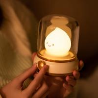 China Good Price New Product Wireless Rechargeable Touch Control Dimmable Led Bedroom Night Light for sale