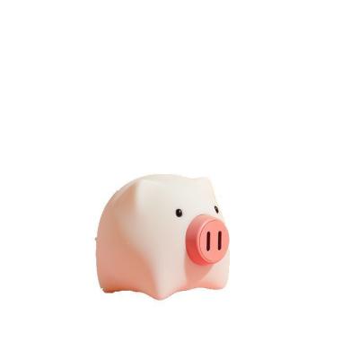 China Factory Directly Sell Cute Animal Toddler Piggy Night Light With Color-Changing Led And Timer for sale