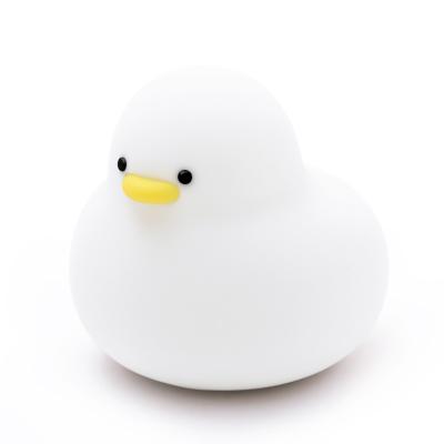 China New Design Professional Tuantuan Duck Kids Room Night Light With Color-Changing Led And Touch Sensor for sale