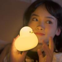 China New Design Professional Tuantuan Duck Kids Room Night Light With Color-Changing Led And Touch Sensor for sale