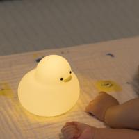 China New Design Professional Tuantuan Duck Kids Room Night Light With Color-Changing Led And Touch Sensor for sale