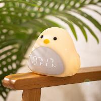 China New Design Good Quality Time Bird Bedtime Night Light For Kids Room With Rechargeable Led Lamp for sale