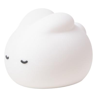 China Dream rabbit emotion lamp Night Light Cute Animal Silicone NurseryRechargeable For Bedrooms for sale