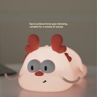 China Dragon Emotion USB Rechargeable LED Night Light Lamp Modern Design with Timing Adjustable Brightness Cute Small Bedroom Lamp for sale