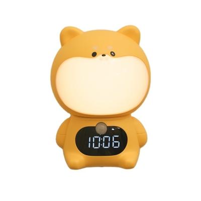 China Modern Cute Bird Design USB Rechargeable LED Night Light Lamp Dogs Timing Adjust Brightness Switch Control Small Living Room for sale