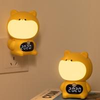 China Modern Cute Bird Design USB Rechargeable LED Night Light Lamp Dogs Timing Adjust Brightness Switch Control Small Living Room for sale