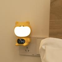 China Modern Cute Bird Design USB Rechargeable LED Night Light Lamp Dogs Timing Adjust Brightness Switch Control Small Living Room for sale