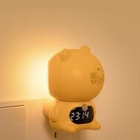 China Modern Cute Bird Design USB Rechargeable LED Night Light Lamp Dogs Timing Adjust Brightness Switch Control Small Living Room for sale