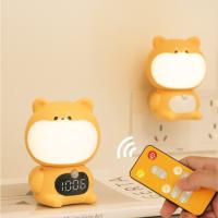 China Modern Cute Bird Design USB Rechargeable LED Night Light Lamp Dogs Timing Adjust Brightness Switch Control Small Living Room for sale