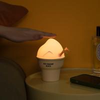 China Modern LED Night Light Lamp with Cute Design USB Rechargeable & Timing Brightness Switch Control for Bedroom & Living Room for sale