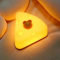 China Cheese emotional Lamp LED Cute Bedroom Lamp Best Gifts for Women Boys Teenagers for sale