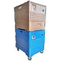 China 260L Volume Roto-Molded Food Cabinet for Insulated Warm Meal Delivery in Room Service for sale
