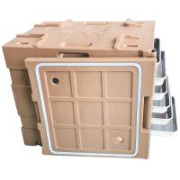 China 260L Volume Roto-Molded Food Cabinet for Insulated Warm Meal Delivery in Room Service for sale