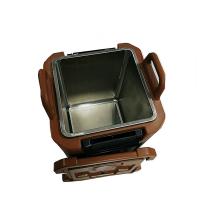 China 15kg Capacity Blue Rotational Molding Electric Food Warmer for Soup and Hot Beverages for sale