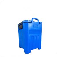 China 15kg Capacity Blue Rotational Molding Electric Food Warmer for Soup and Hot Beverages for sale