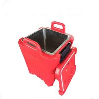 China 15kg Capacity Blue Rotational Molding Electric Food Warmer for Soup and Hot Beverages for sale