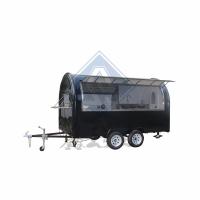 China Tomato Pasta Salad Street Clothes Trailer Mobile Food Truck Pizza Juice for sale