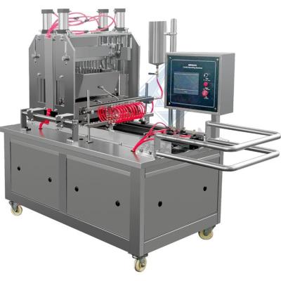 China Hotels Small Commercial Confectionery Hard Jelly Lollipop Gummy Candy Making Machine for sale