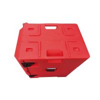 China 15kg Plastic Pizza Electric Food Pan Carrier Transport Box Insulated Food Delivery Box for sale
