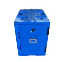 China Gray Pizza Gastronorm Containers Carrier Transport Box Insulated Food Delivery Box for sale