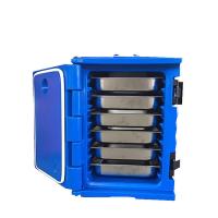 China Gray Pizza Gastronorm Containers Carrier Transport Box Insulated Food Delivery Box for sale